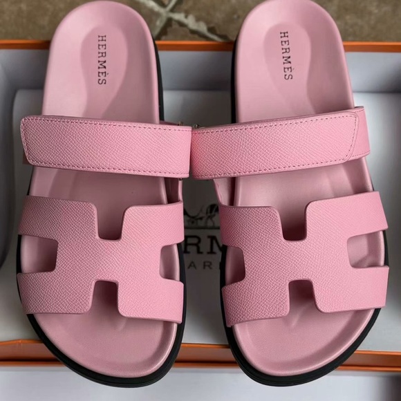 💎Hermes | Shoes | Hermes Chypre Rose Sakura Pink Sandals | Poshmark